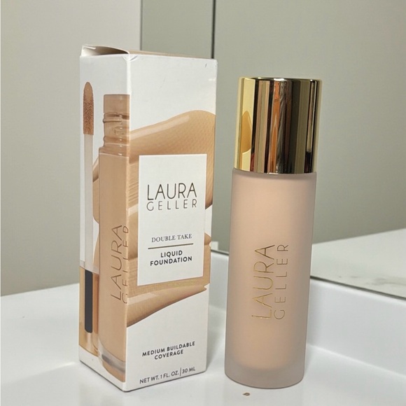 Laura Geller | Makeup | Laura Geller Double Take Liquid Foundation Full ...